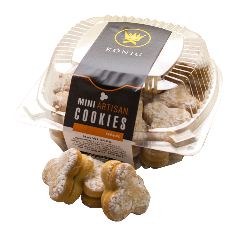 Mini Artisan Cookies - Leaves – Konig Bakehaus